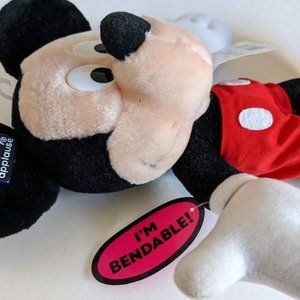 Disney | Other | Disney Mickey Mouse Bendable Plush New Applause Disney ...